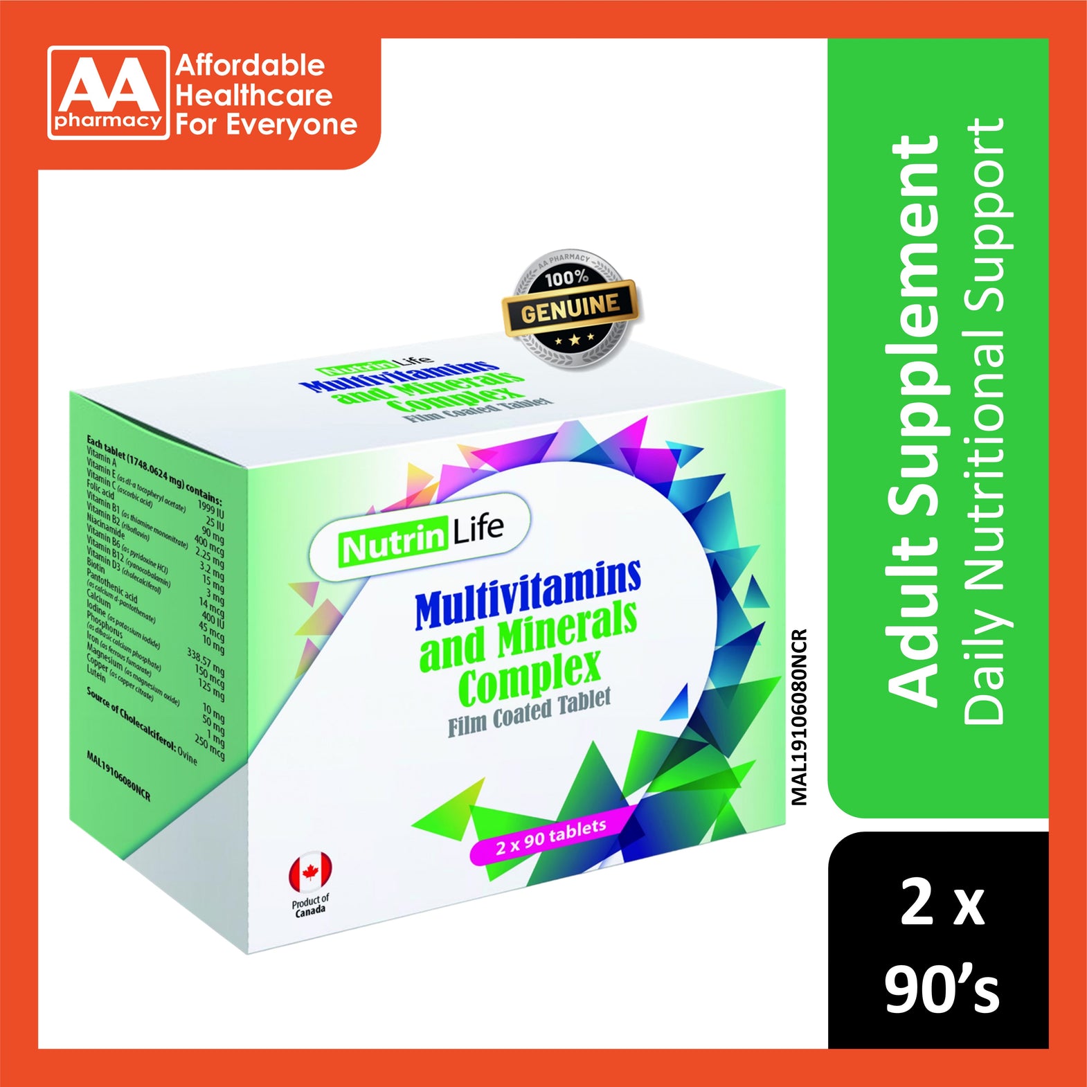 Nutrinlife – AA Pharmacy