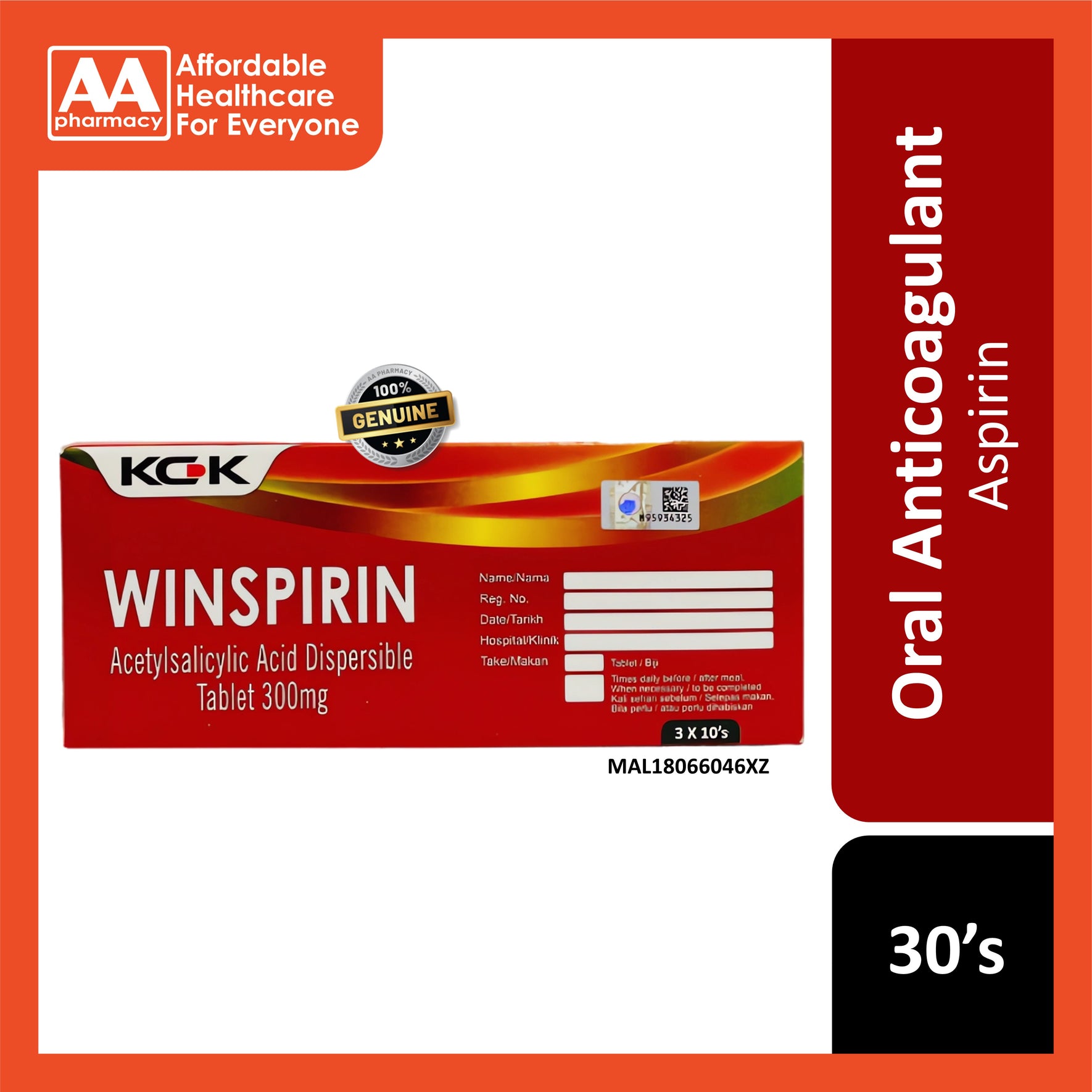 Oral Anticoagulants – AA Pharmacy