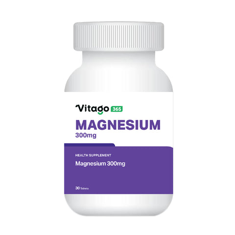 Vitago365 Magnesium 300mg Tablet 30's – AA Pharmacy