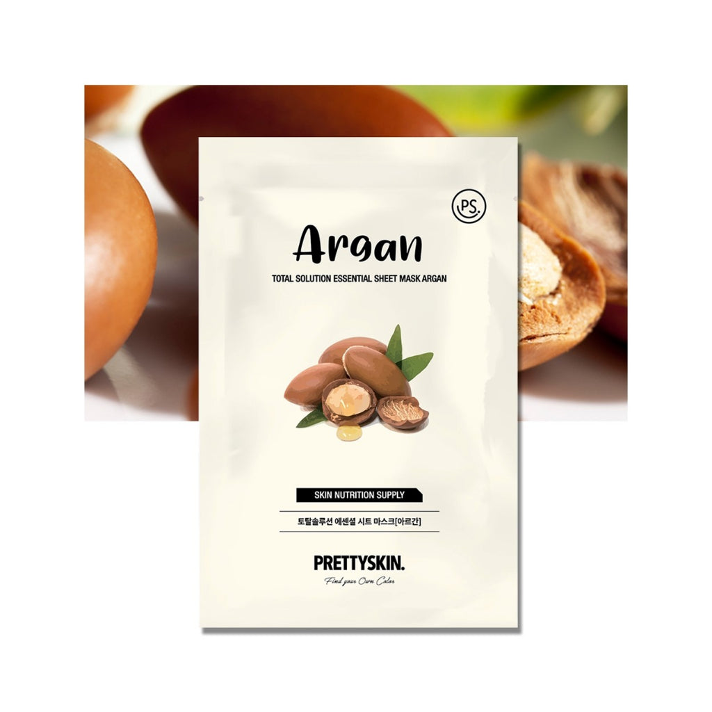 Pretty Skin Total Solution Essential Sheet Mask Argan – AA Pharmacy