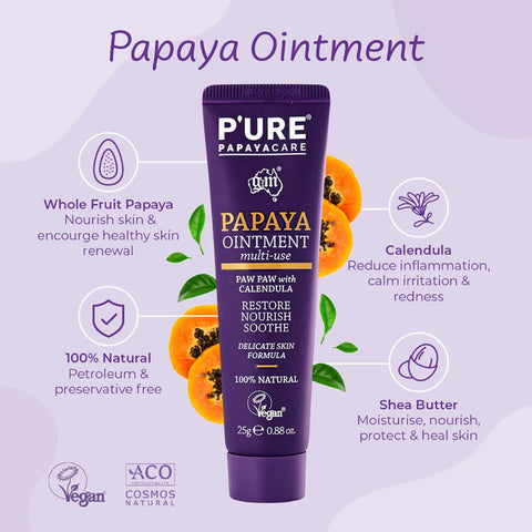 P'ure Papaya Lips 10g – AA Pharmacy