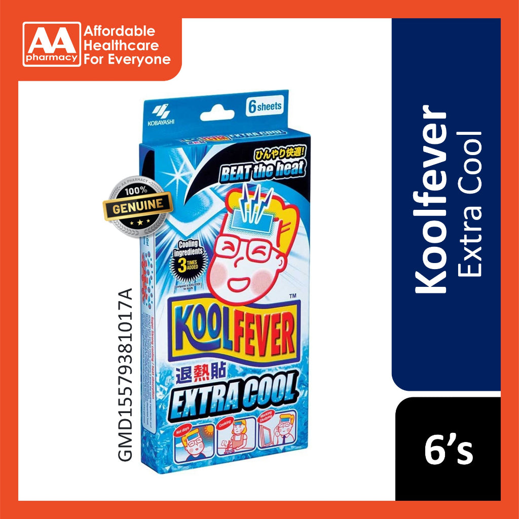 Koolfever Extracool (6 Sheets) – AA Pharmacy
