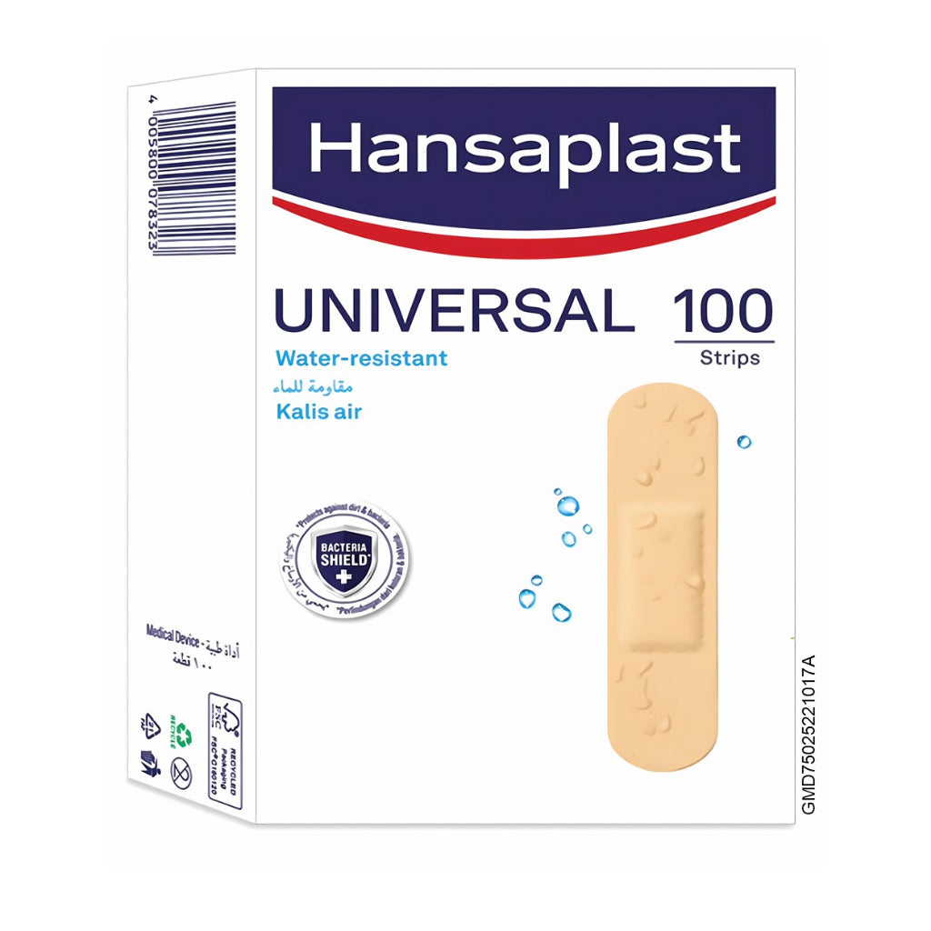 Hansaplast Universal Water Resistant 100's – AA Pharmacy