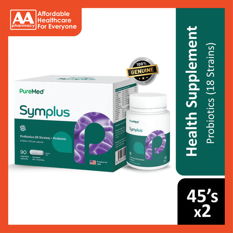 Puremed Symplus 2x45's – AA Pharmacy