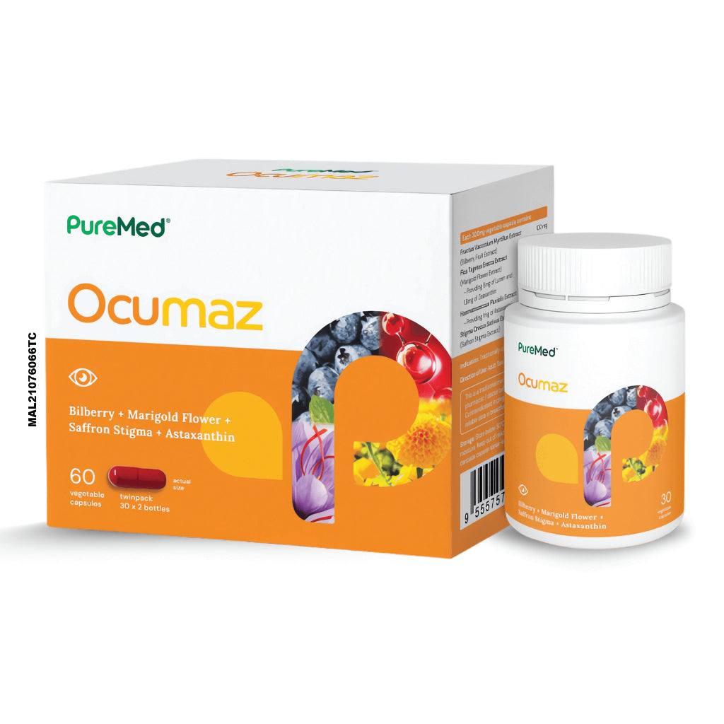 Puremed Ocumaz 2x30's – AA Pharmacy