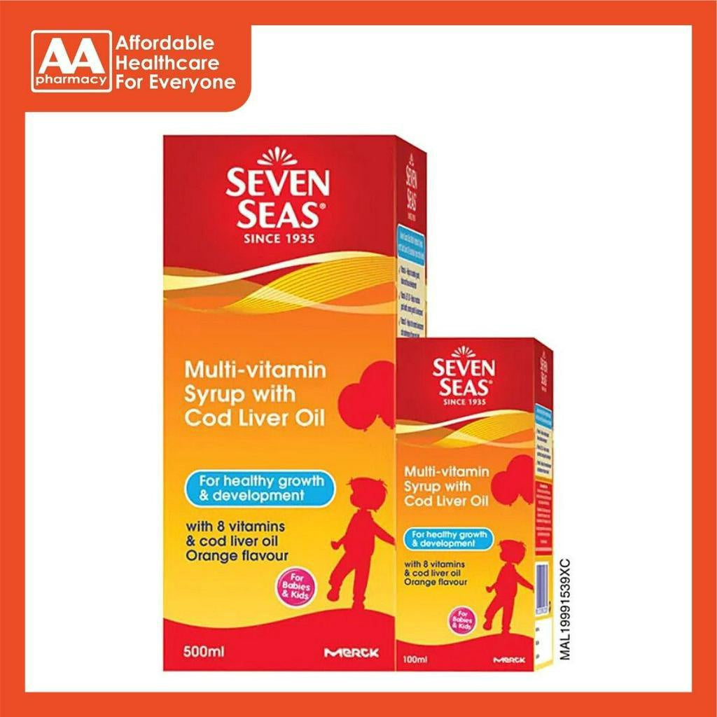 Seven Seas Multivitamin Syrup 500mL+100mL – AA Pharmacy