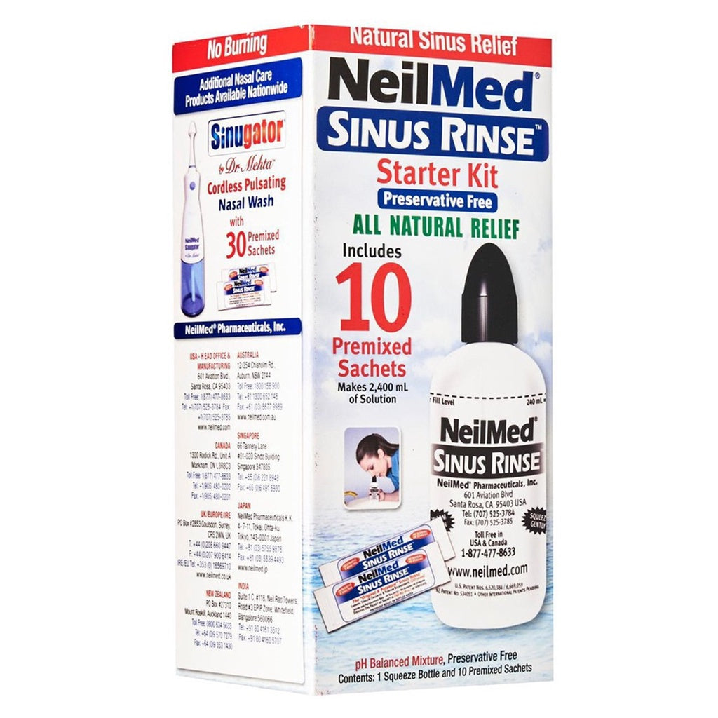 Neilmed Sinus Rinse Starter Kit 10's – AA Pharmacy
