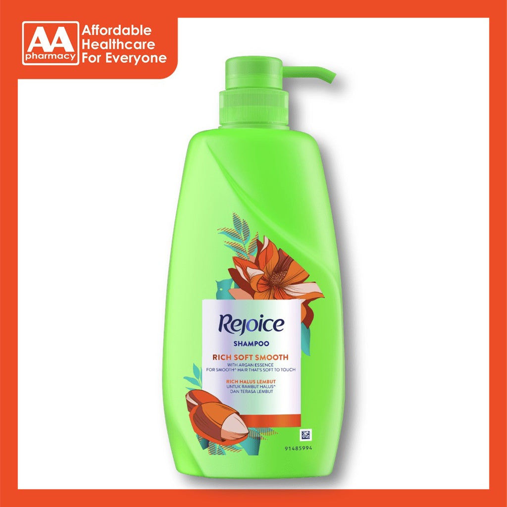 Rejoice Rich Soft Smooth Shampoo 600mL – AA Pharmacy