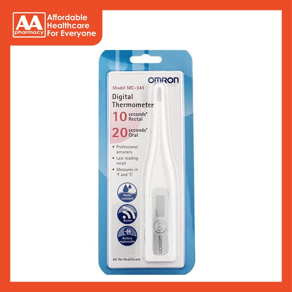 Omron Digital Thermometer Mc-341 – AA Pharmacy