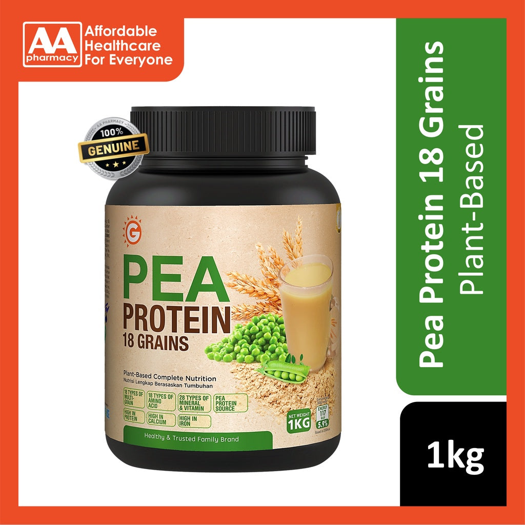GoodMorning Pea Protein 18 Grains 1kg – AA Pharmacy