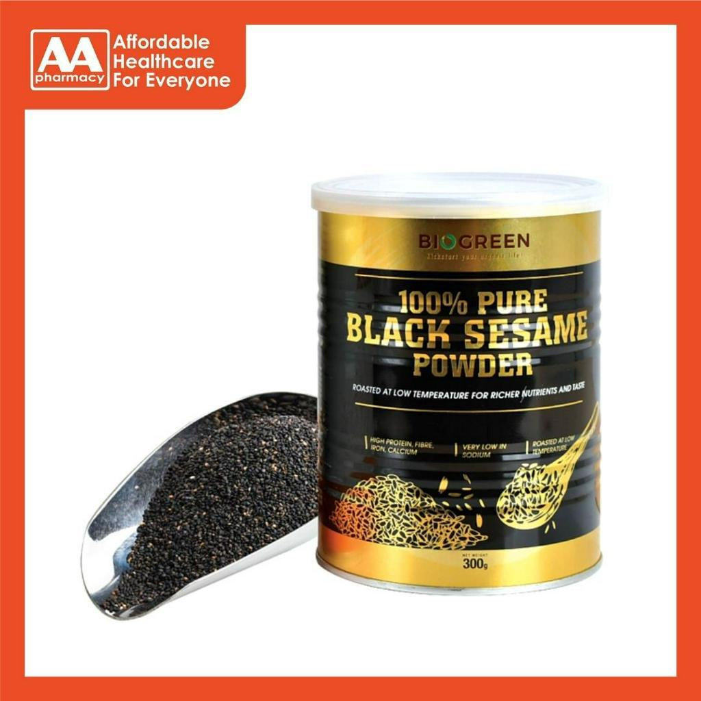 Biogreen 100% Pure Black Sesame Powder 300g – AA Pharmacy