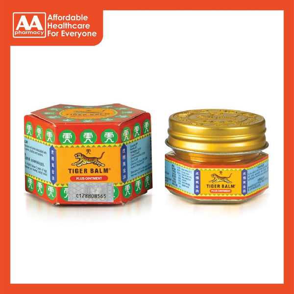 Tiger Balm Plus Ointment 10g – AA Pharmacy