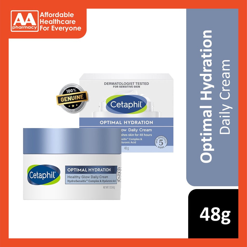 Cetaphil Optimal Hydration Healthy Glow Daily Cream 48g – AA Pharmacy