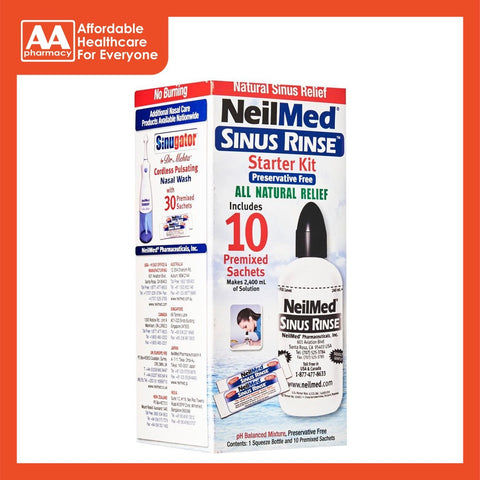 Neilmed Sinus Rinse Starter Kit 10's – AA Pharmacy