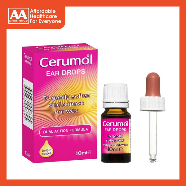 Cerumol Ear Wax Softener Drops 10mL – AA Pharmacy