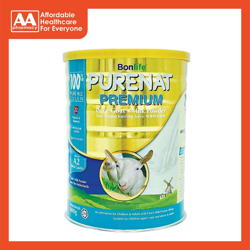 Bonlife Purenat Premium Goat Milk Powder 800gm – AA Pharmacy