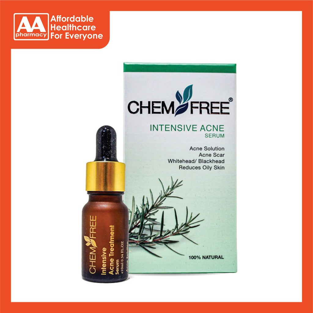 Chemifree Intensive Acne Serum 10mL – AA Pharmacy