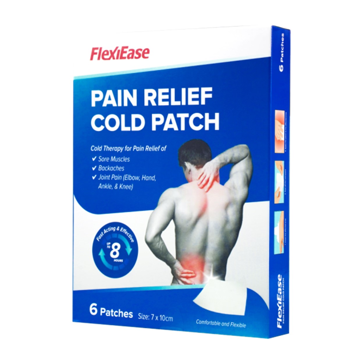 Flexiease Pain Relief Cold Patch 6's – AA Pharmacy